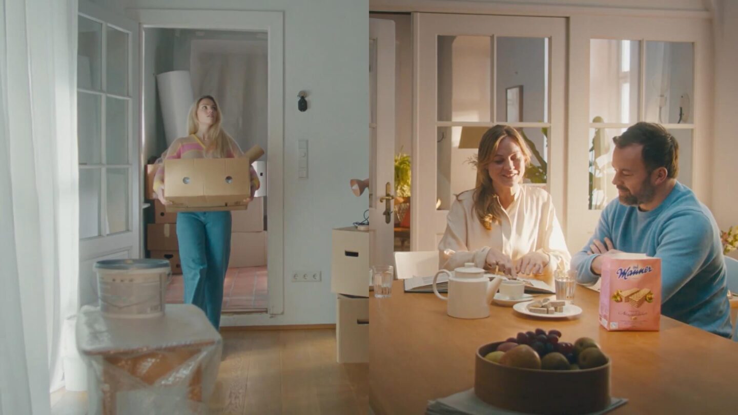Glück verbindet - Die neue Kampagne von Manner