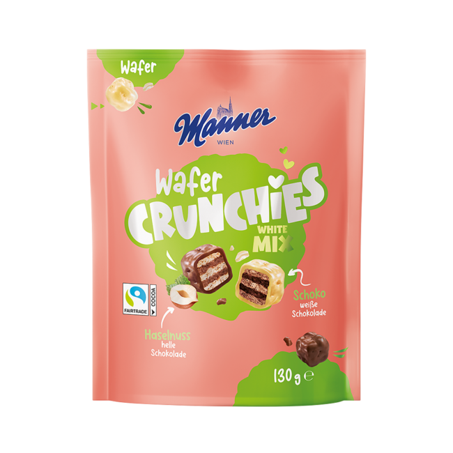 Manner Crunchies - Der Mix macht's!